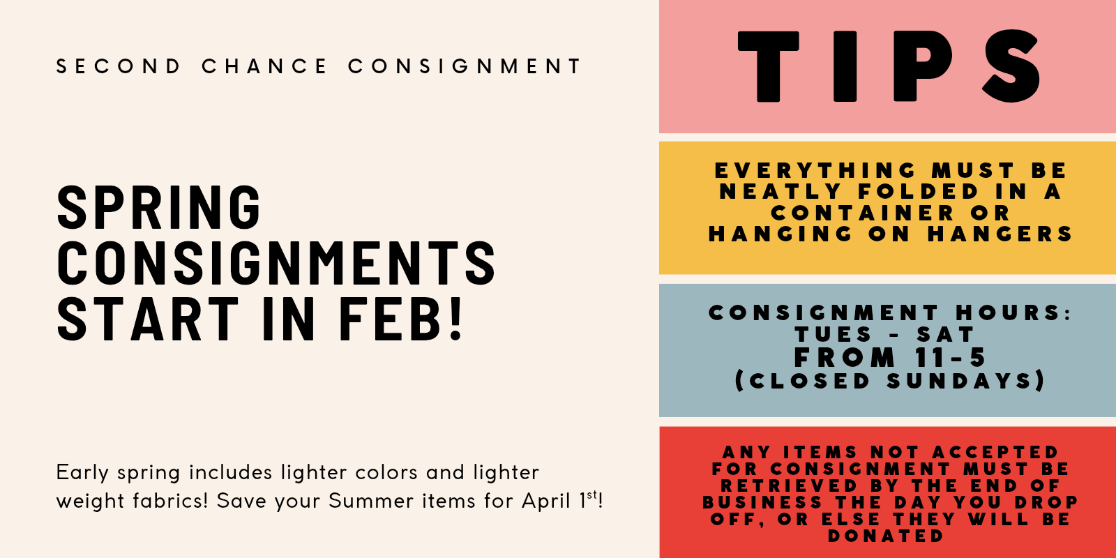 Second Chance Consignment – Gently Used Women’s Upscale